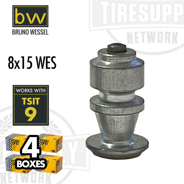 Bruno Wessel | 8x15WES Ice Resurfacer Tire Studs (8X15WES) - Tire Supply Network