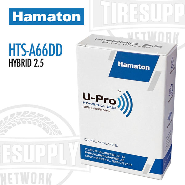 Hamaton | U-Pro Hybrid 2.5 Universal TPMS Sensor with Dual Valves (HTS - Tire Supply Network