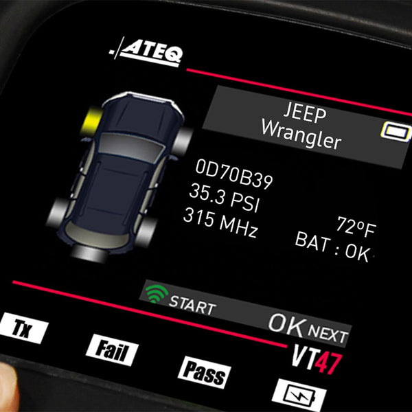 ATEQ VT47S-0000 VT47 WIFI-Enabled OBDII TPMS Reset and Programming Too - Tire Supply Network