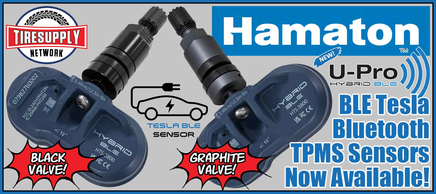 NEW Hamaton U-Pro Hybrid BLE Tesla Bluetooth TPMS Sensors Now Availabl ...