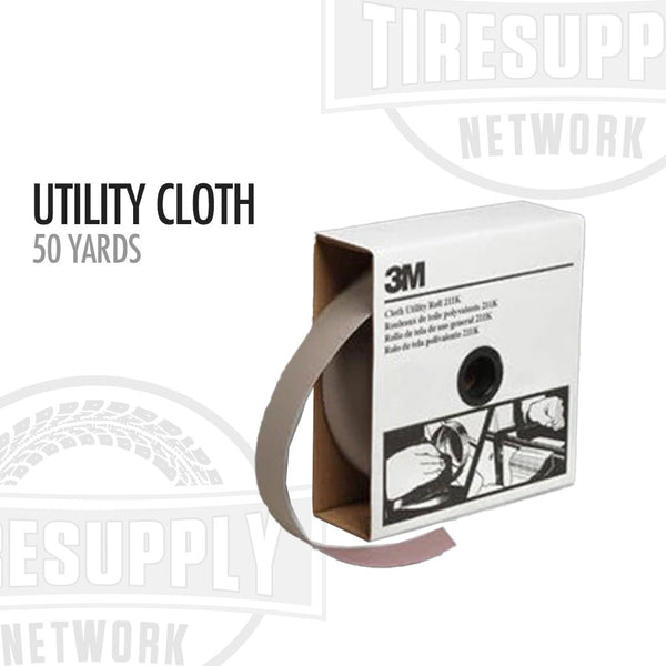 3M | Utility Cloth 1 1/2″ x 50 yard Roll - 80 Grit (3M05030) - Tire ...