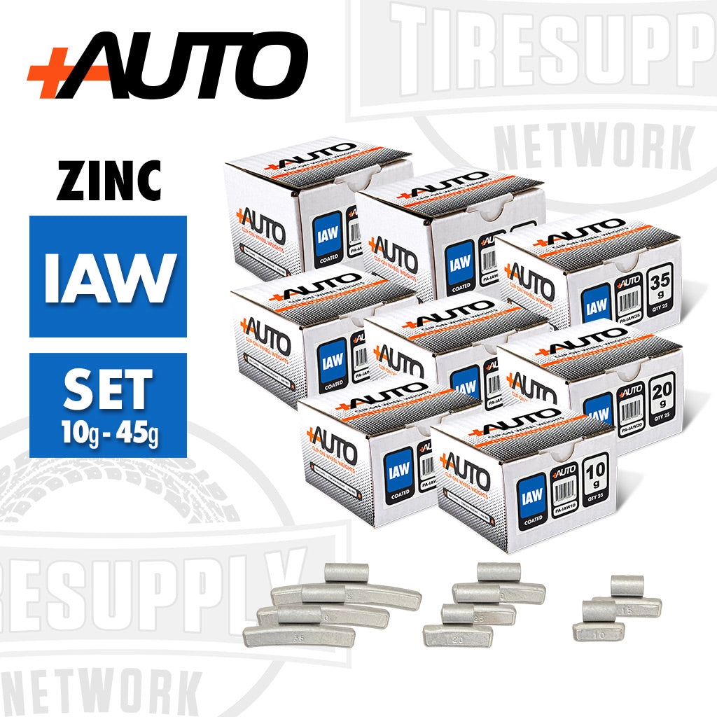 +AUTO | IAW-Style Coated Zinc Clip-On Wheel Weights - Choose Size or B ...