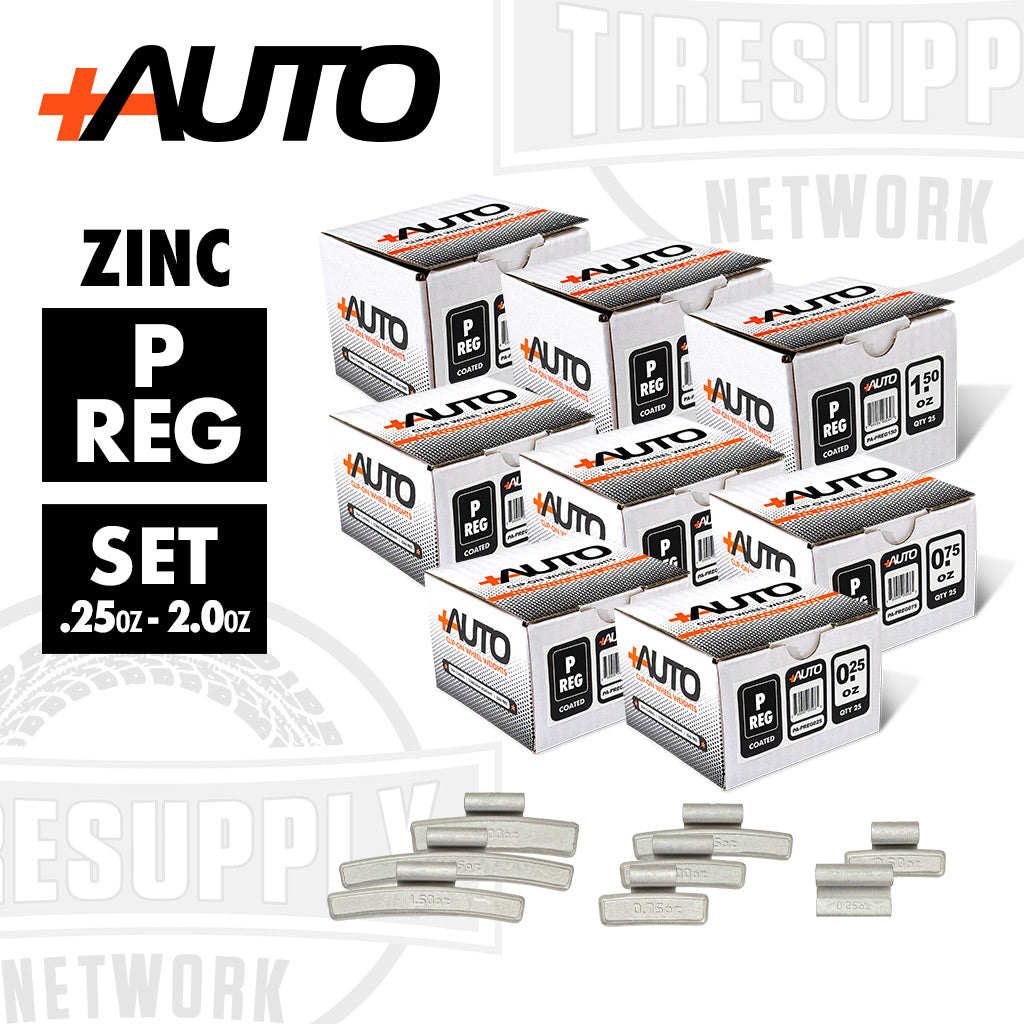 +AUTO | P/REG-Style Coated Zinc Clip-On Wheel Weights - Choose Size or ...
