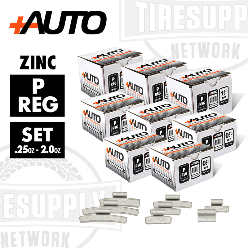 +AUTO | P/REG-Style Coated Zinc Clip-On Wheel Weights - Choose Size or ...