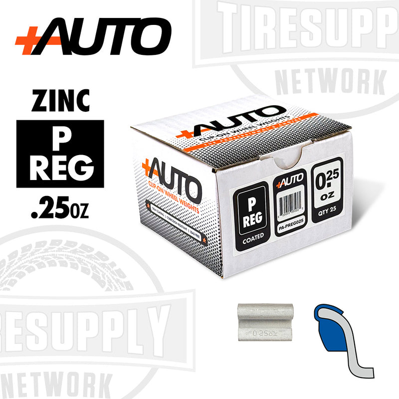 +AUTO | P/REG-Style Coated Zinc Clip-On Wheel Weights - Choose Size or ...