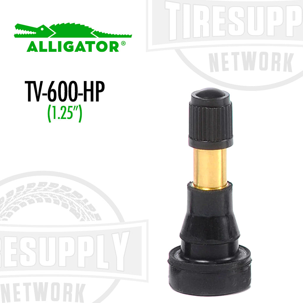 Alligator 1.25" EHA TR600HP High Pressure Snap-in Valve Stem | Tire ...