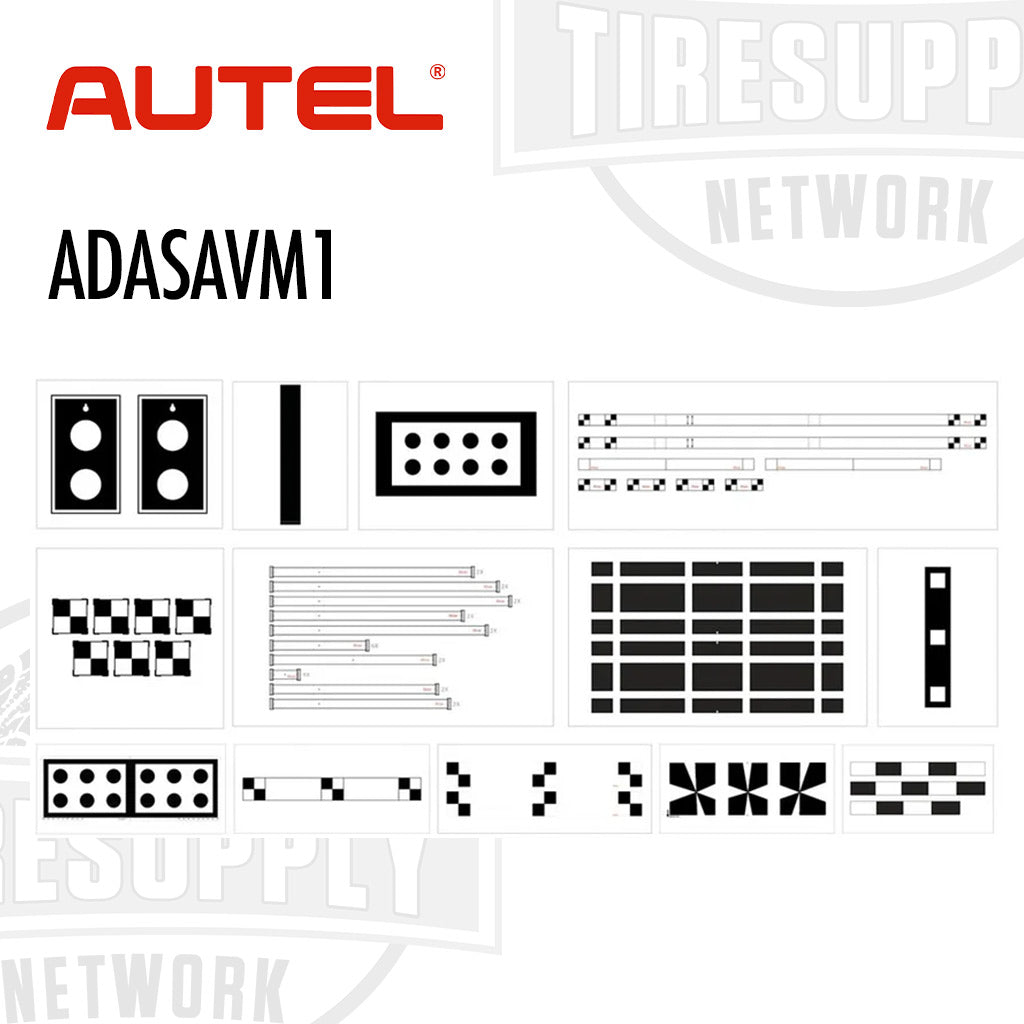 Autel | Standard Frame AVM Camera Calibration Package (ADASAVM1) – Tire ...