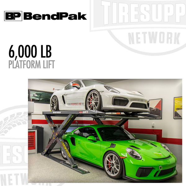 BendPak | Platform Parking Lift 6,000 lb Capacity Car Stacker - A6S (5 ...