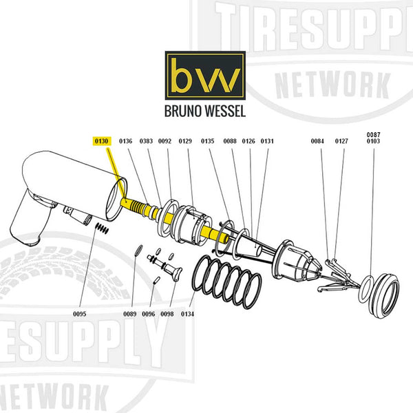 Bruno Wessel | Tire Stud Replacement Part - Feed Tube 9mm (0130-9 ...