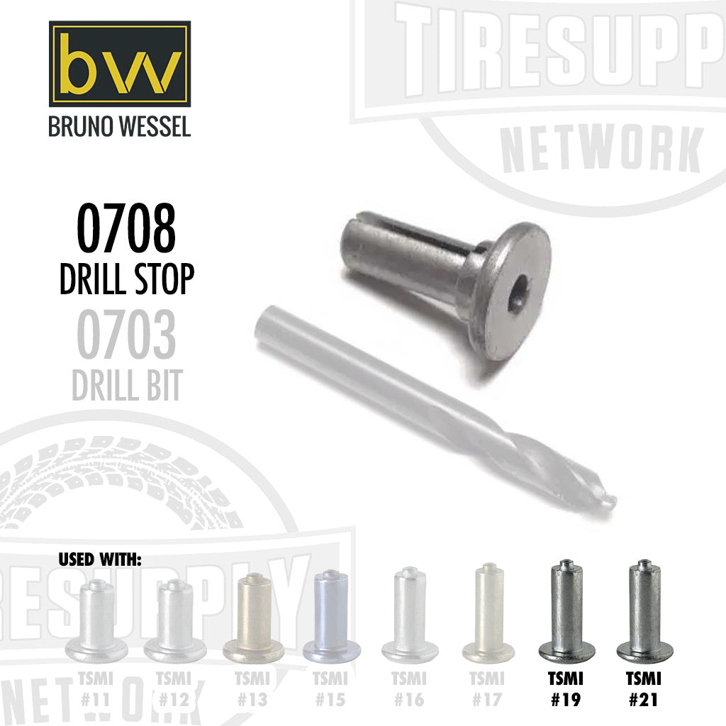 Bruno Wessel 0708 | Road Grip Drill Bit - Drill Stop 4.0mm – Tire ...