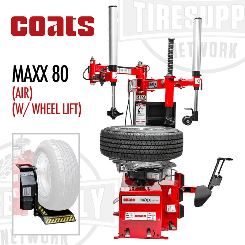 Coats | MAXX 80 Rim Clamp Tire Changer with Robo-Arm & Robo-Roller Too ...