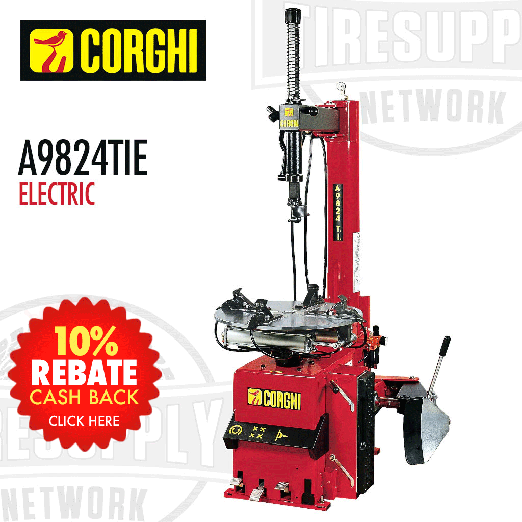 Corghi | Swing Arm Tire Changer - Choose Electric or Air Motor (A9824T ...