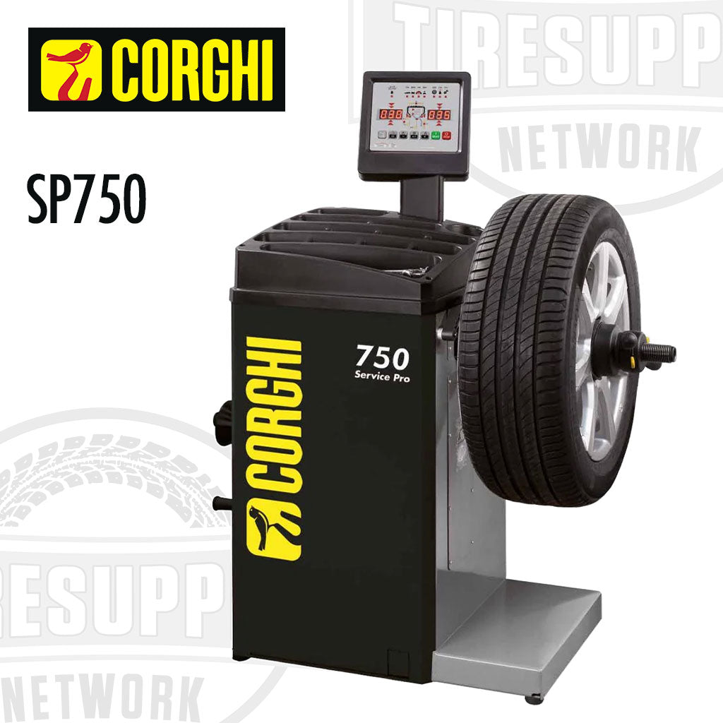 Corghi SP750 | Service Pro 750 Digital Display Wheel Balancer – Tire ...