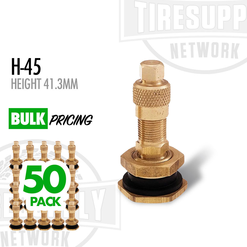 Straight Valve with Spud (H-45) – Tire Supply Network