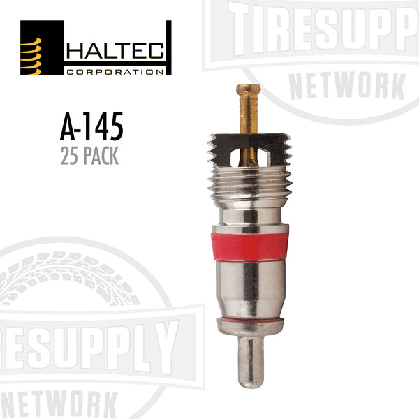 Haltec | Large Bore Valve Core - 25 Pack (A-145) - Tire Supply Network