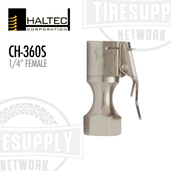 Haltec | Spring Loaded 1/4″ Female Air Chuck (CH-360S) - Tire Supply ...