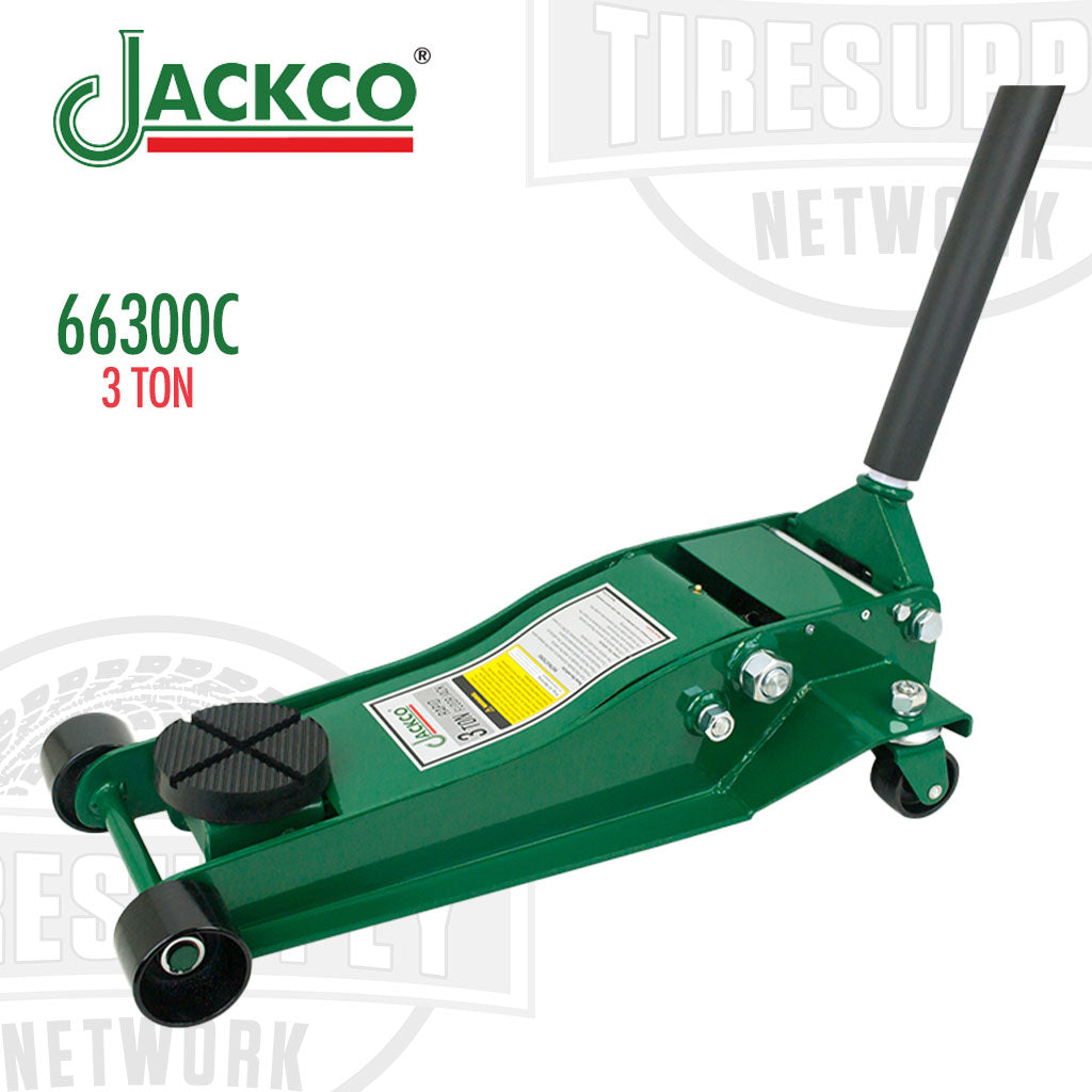 Jackco 66300C | 3 Ton Low Profile Rapid Floor Jack – Tire Supply Network
