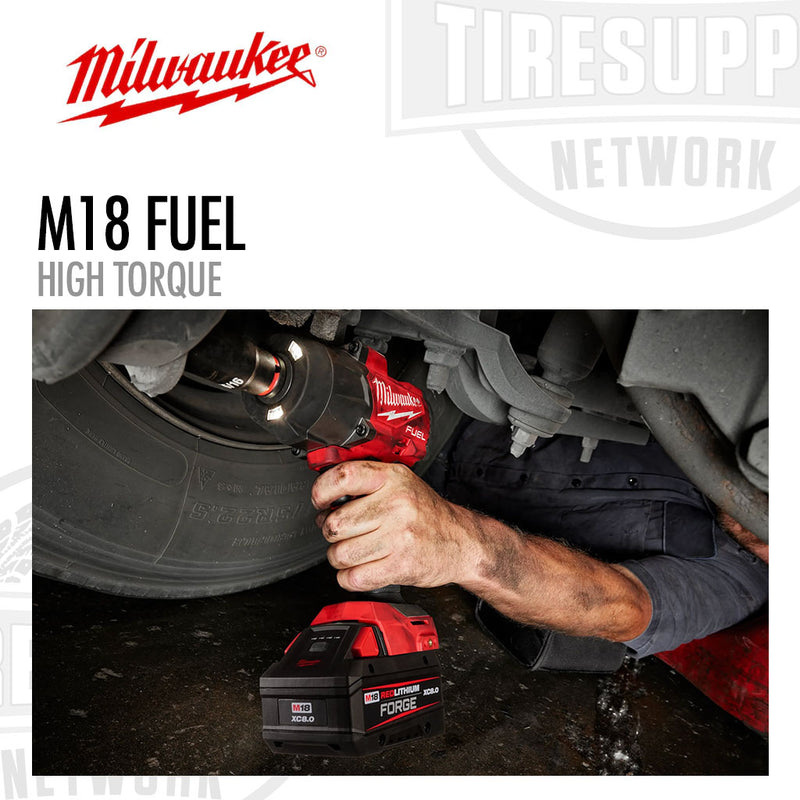 Milwaukee 2967-21B | M18 FUEL 1/2" High Torque Impact Wrench w/Frictio ...