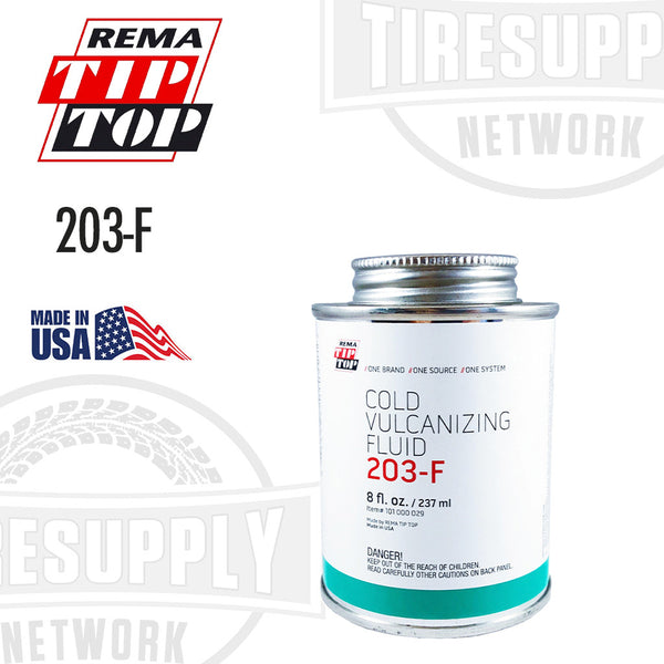 Rema | Cold Vulcanizing Fluid Tire Repair Cement 8 oz Can (203F) - Tire ...
