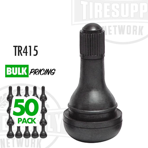 (TR415) Rubber Snap-in Valve Stem | Tire Supply Network