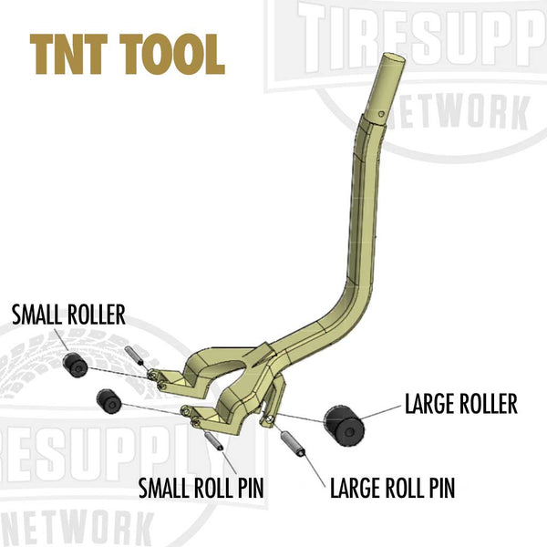 TNT Tool - Replacement Large Roller for the TNT-100-1 Demounter (TNT10 ...