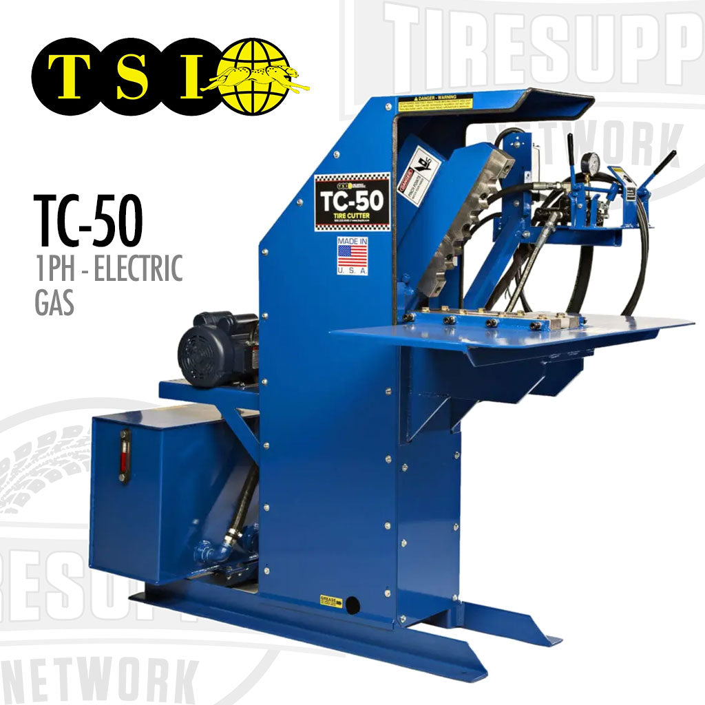 TSI TC-50 Tire Cutter | Choose Electric or Gas Powered – Tire Supply ...