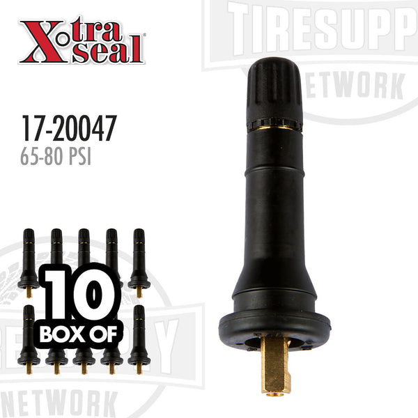 Xtra Seal | TPMS Snap-In Valve Qty 10 (17-20047) - Tire Supply Network