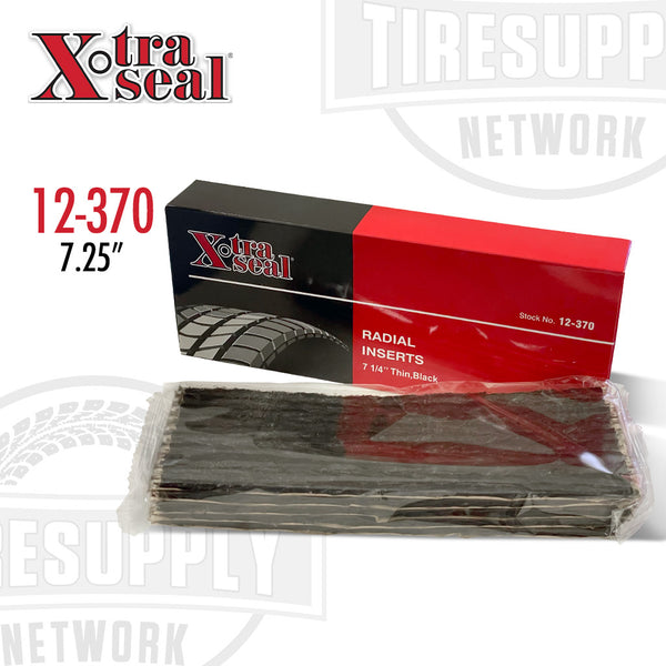 Xtra Seal | Thin Black 7 1/4″ String Inserts (12-370) - Tire Supply Network