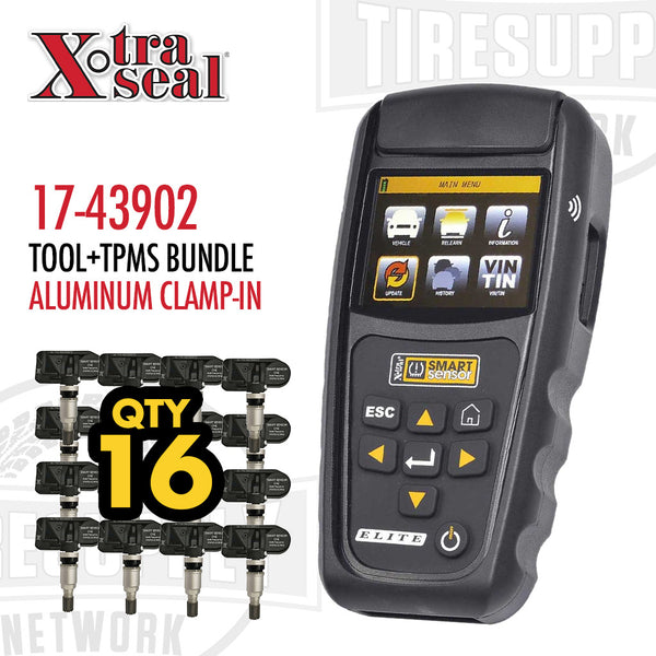 Xtra Seal | Smart Sensor Elite Bundle with Elite Tool & 16 TPMS Sensor ...