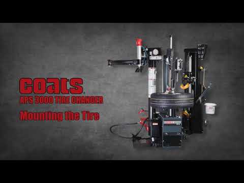 Coats APS 3000 | Leverless Tilt-Back Tire Changer with Auto-Retracting ...