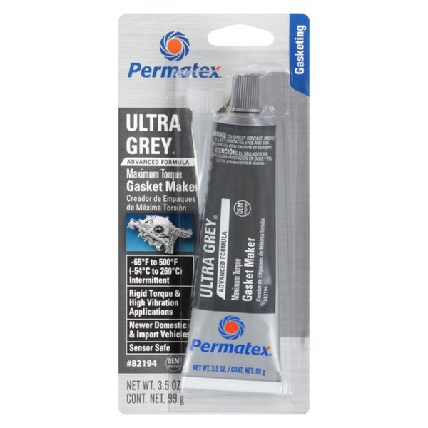 Permatex Ultra Grey Silicone (82194) - Tire Supply Network