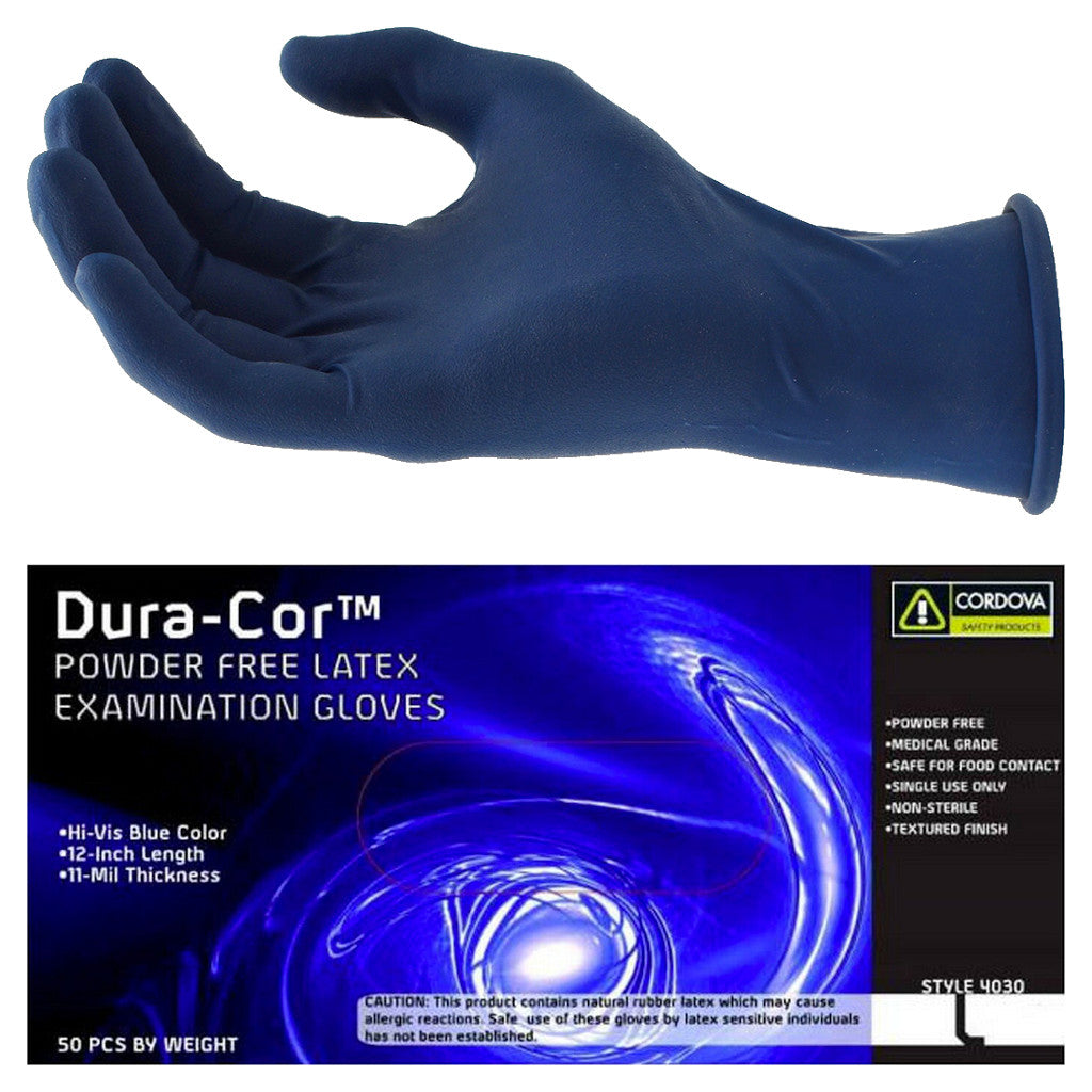 Cordova Safety Products 4030 Dura-Cor Disposable Powder-Free Medical-G ...