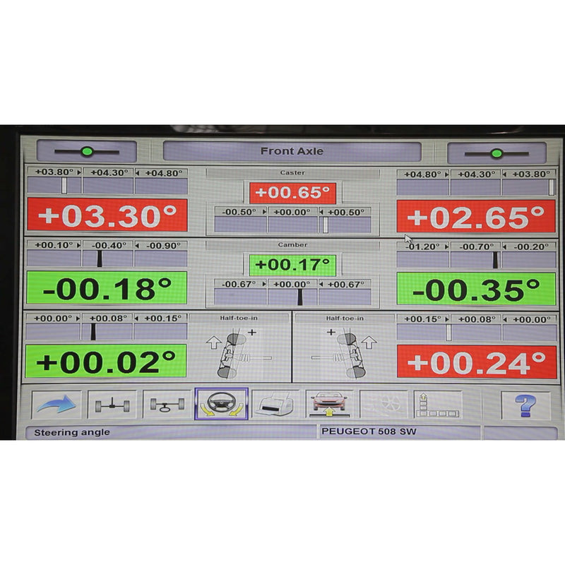 Corghi Exact Linear Camera Wheel Alignment System - Tire Supply Network