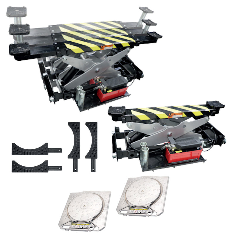 Hofmann EELR708APKG 15K 4-Post Extended Length Alignment Lift Package ...