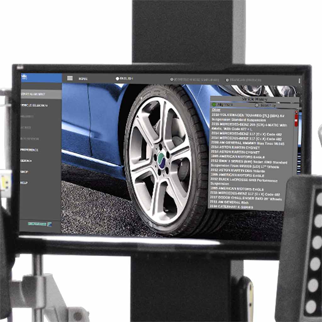 Hofmann Geoliner 630 Imaging Wheel Alignment System with AC200 Clamps ...