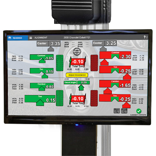 Hofmann Geoliner 660 Imaging Wheel Alignment System with AC200 Clamps ...