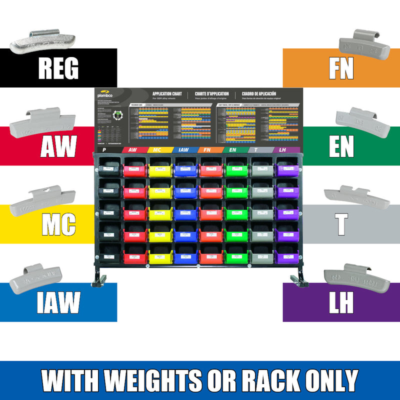 Wheel Weight Complete Assortment Kit - Tire Supply Network