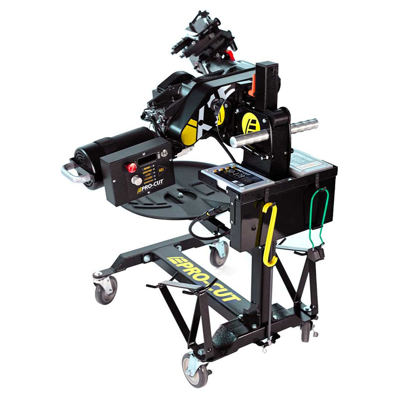 Pro-Cut | On-Car PFM X15 Brake Lathe with DC Motor, Trolley, 6 LED Wor ...